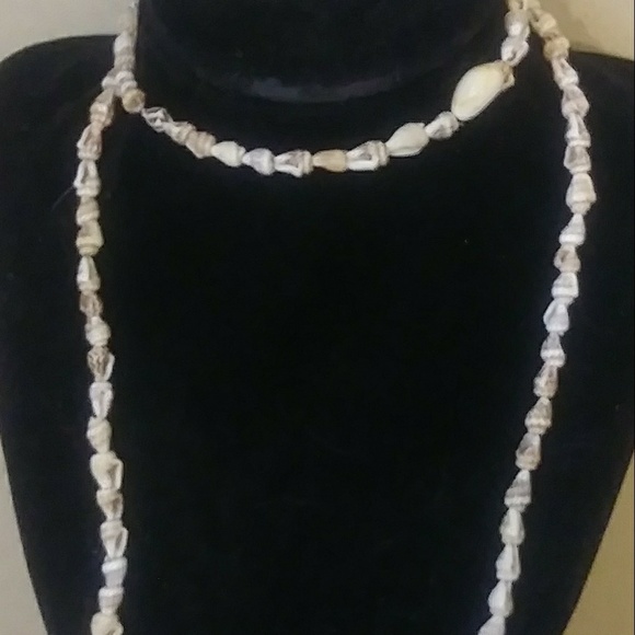 Jewelry | Vintage Baby Conch And Cowrie Shell Necklace | Poshmark